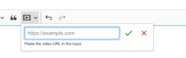 Change Media Embed URL input field placeholder · Issue #8042 · ckeditor/ckeditor5 · GitHub
