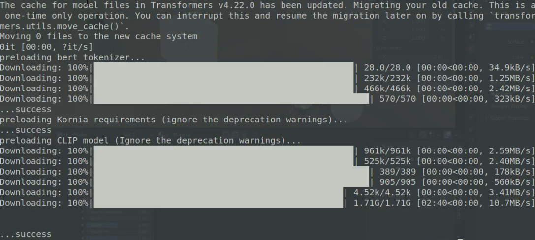 Installing dependencies on linux, blender snap version · Issue #34 ...