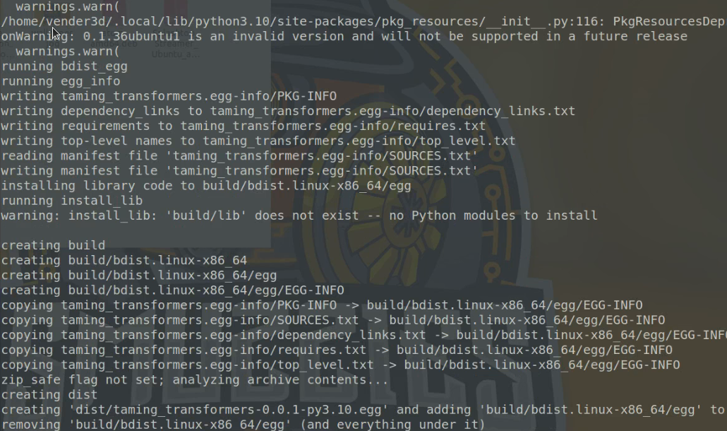 Installing dependencies on linux, blender snap version · Issue #34 ...