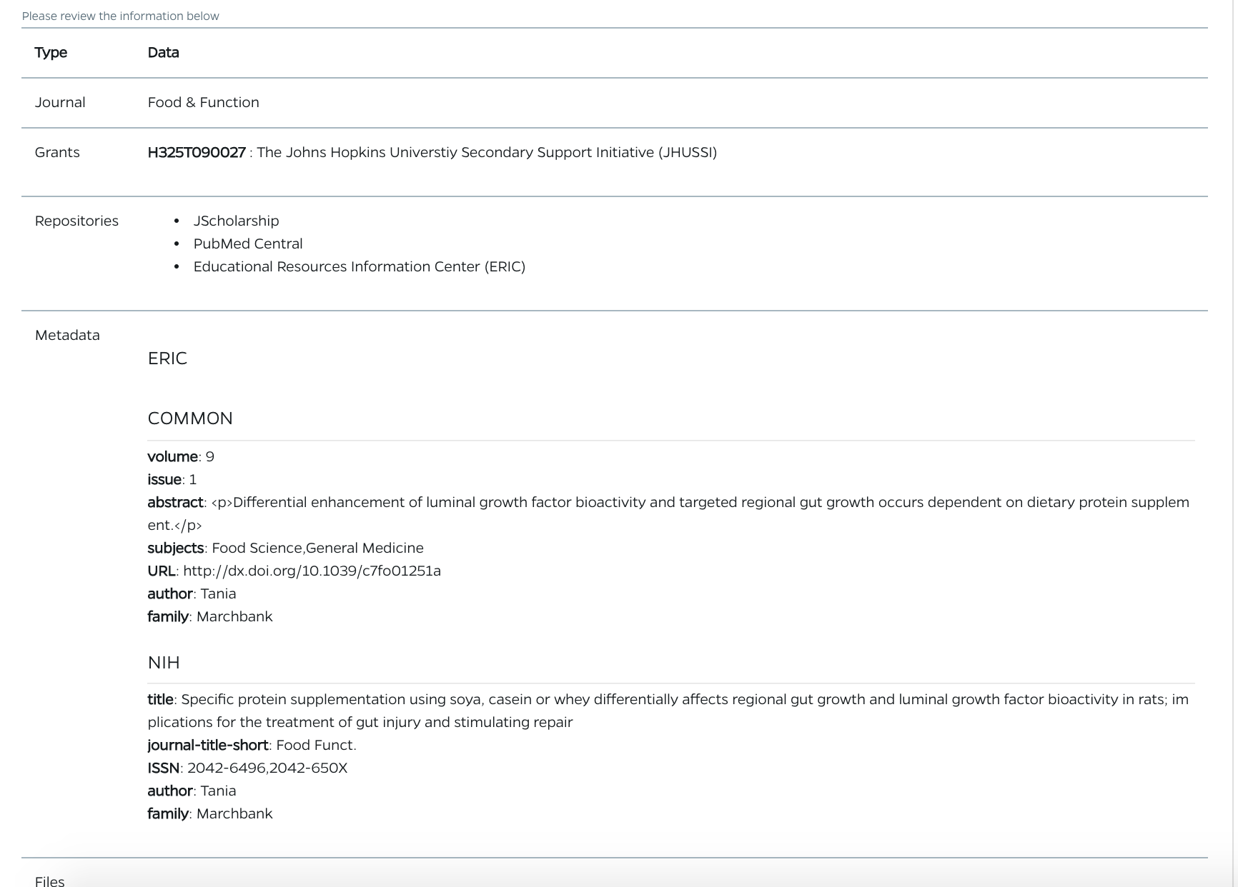The Application Combines Input Of Two In Progress Submission Into One