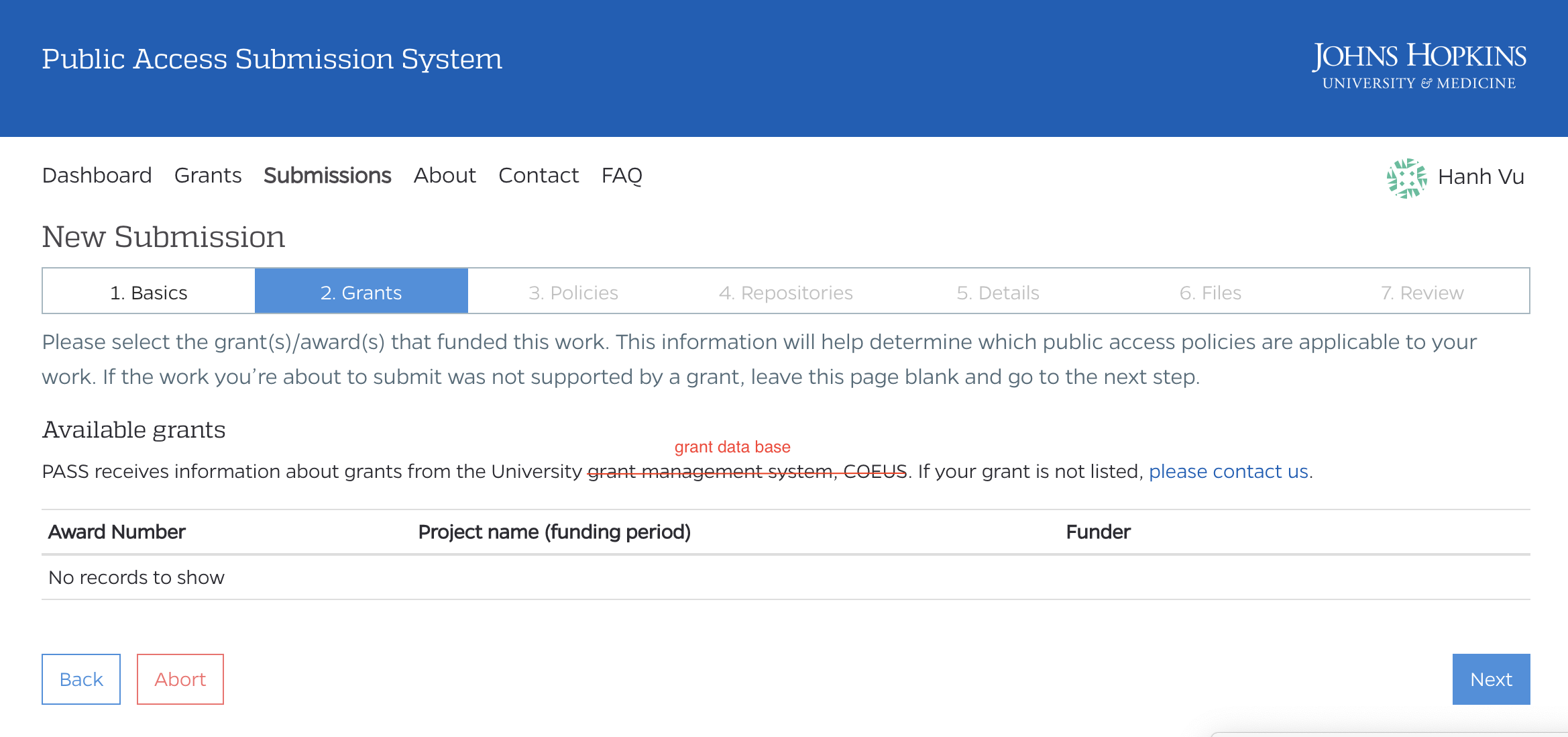 Update text in ember pages · Issue #1042 · eclipse-pass/pass-ui · GitHub
