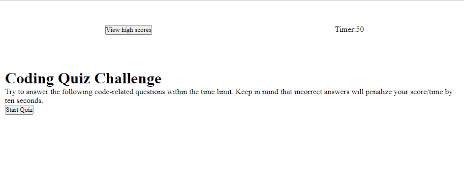 GitHub - Rhondoid/multiple-choice-quiz: This repo features an ...