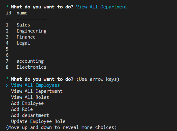 GitHub - Rhondoid/employee-tracker: This is an application to keep ...