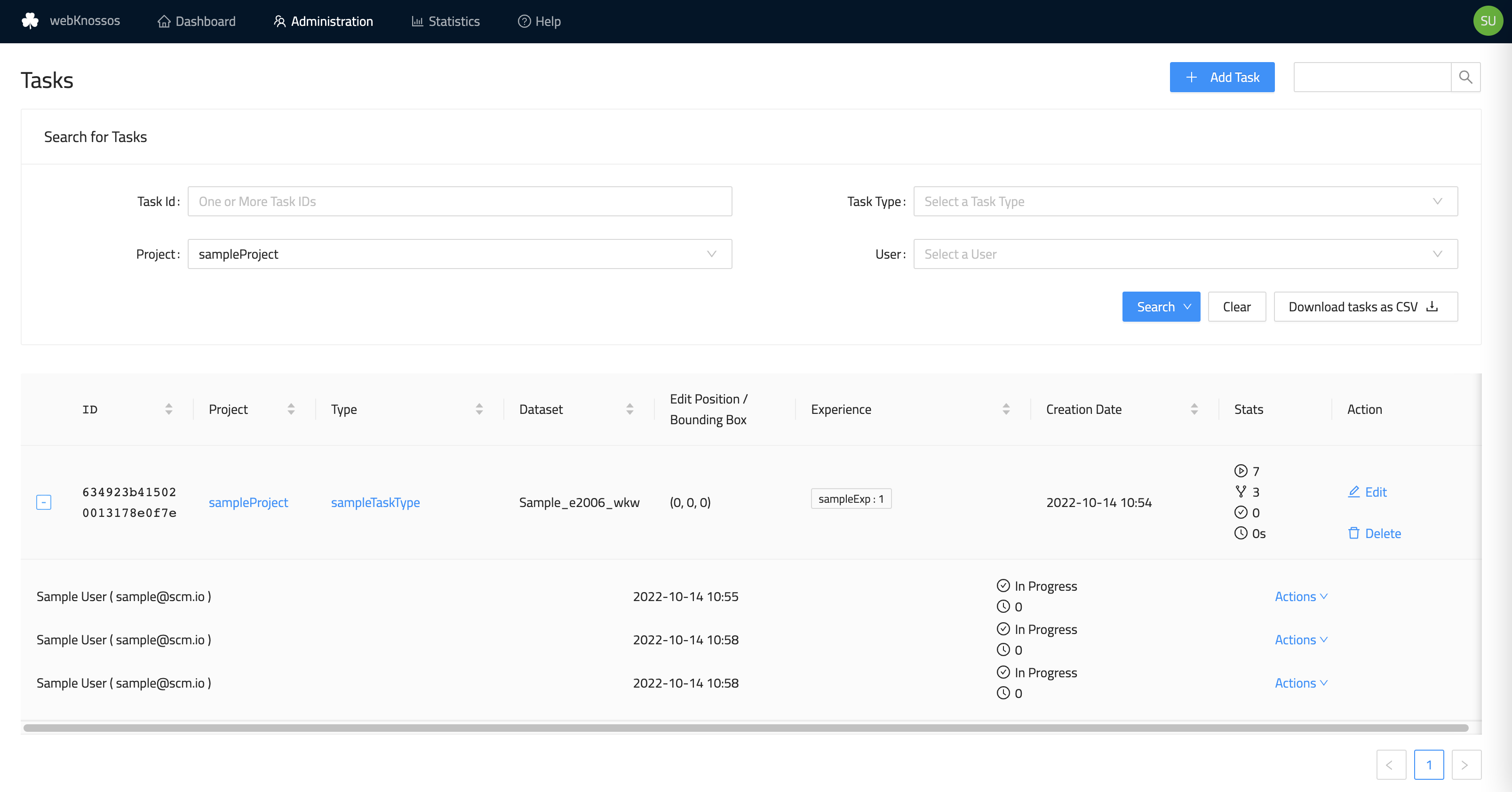 View For Task Instances · Issue 6508 · Scalablemindswebknossos · Github 