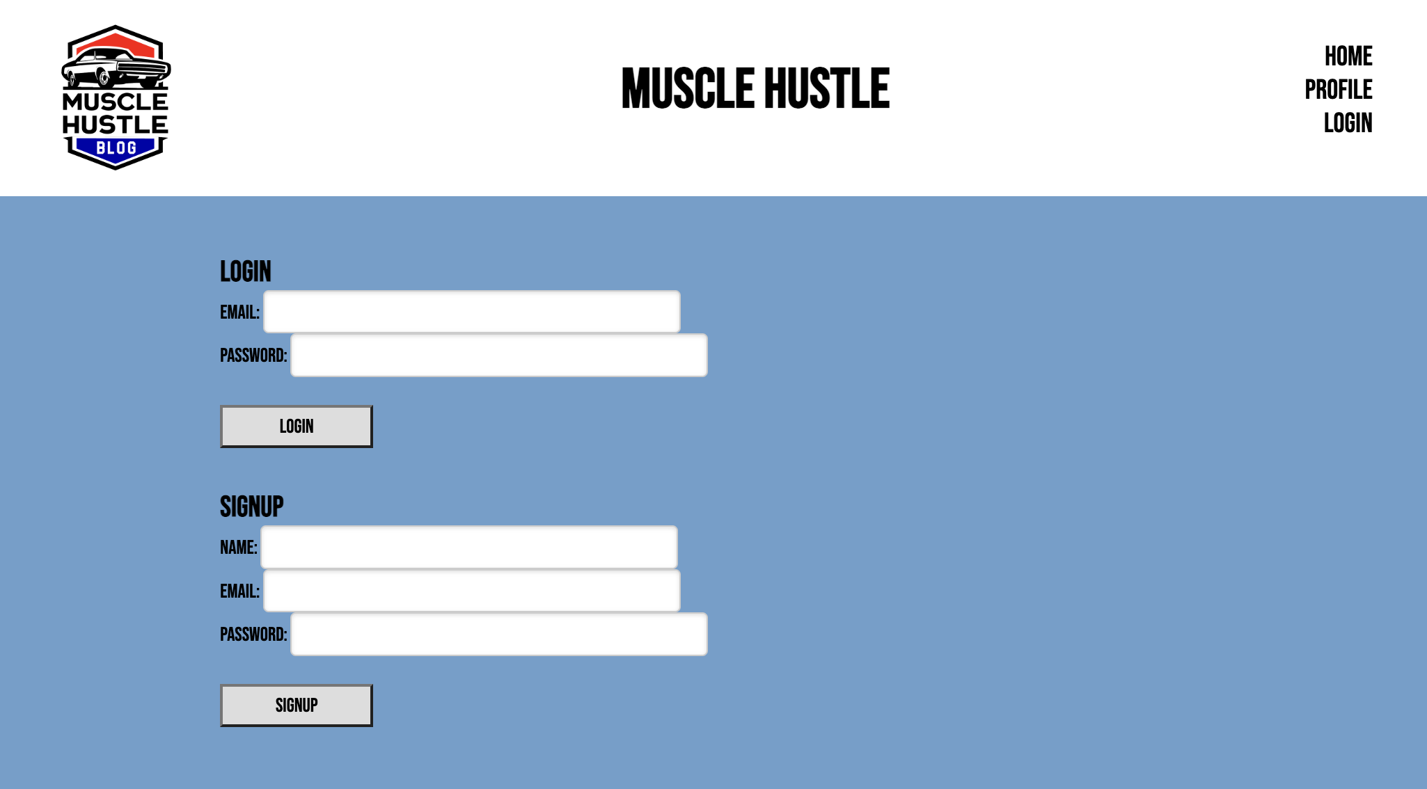 GitHub - deroberts/Muscle-hustle