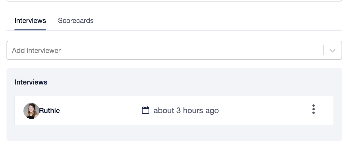 Recruit Home Candidate Modal Interview avatar spacing · Issue #237 · venturehacks/halo · GitHub