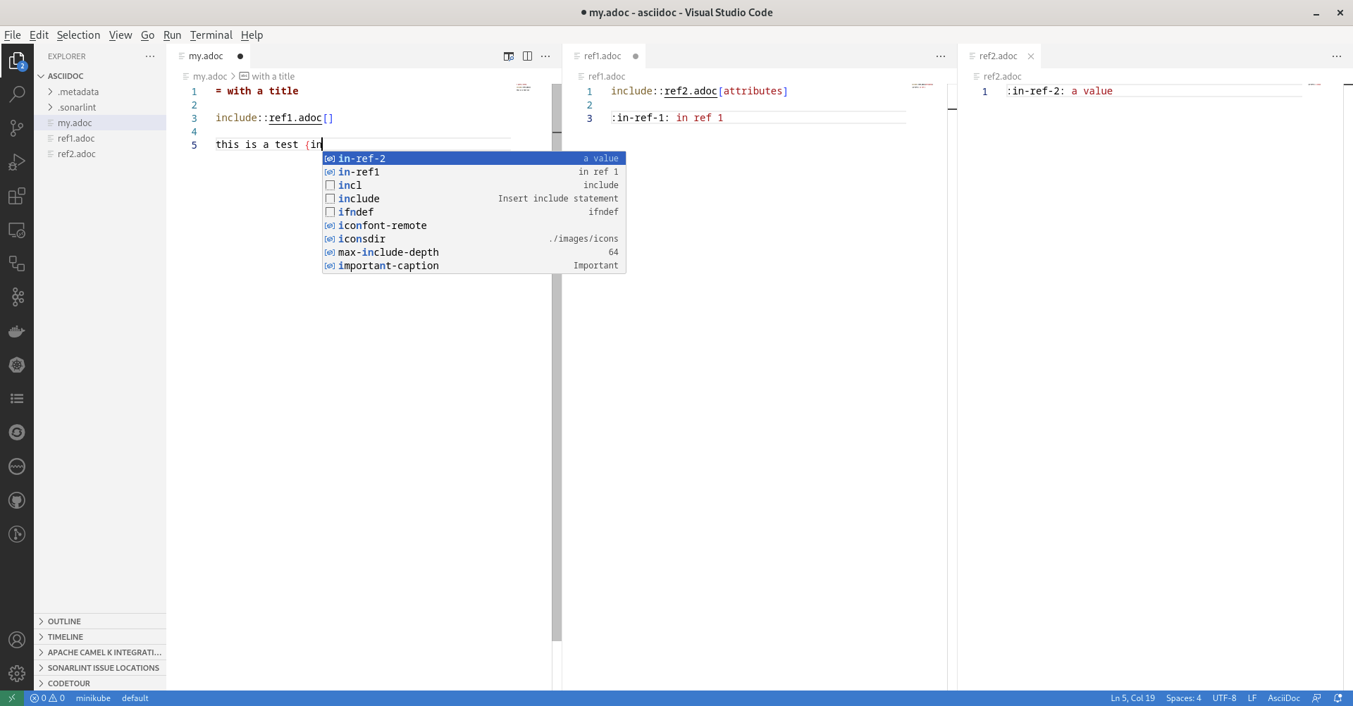 Attribute coming from include files are not always available in completion · Issue #727 ...