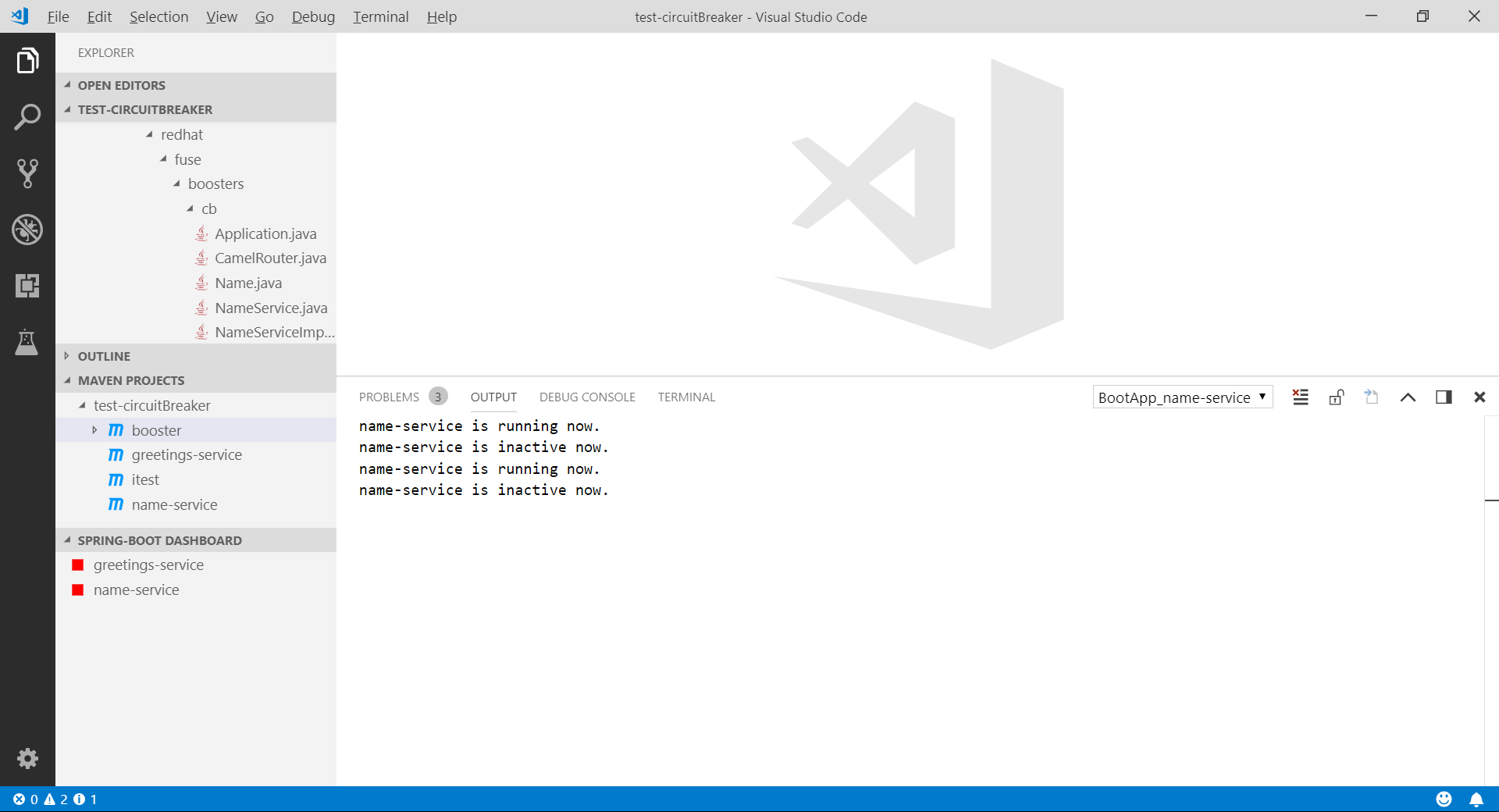 Wrong spring-boot app displayed/started in dashboard · Issue #110 · spring-projects/sts4 · GitHub