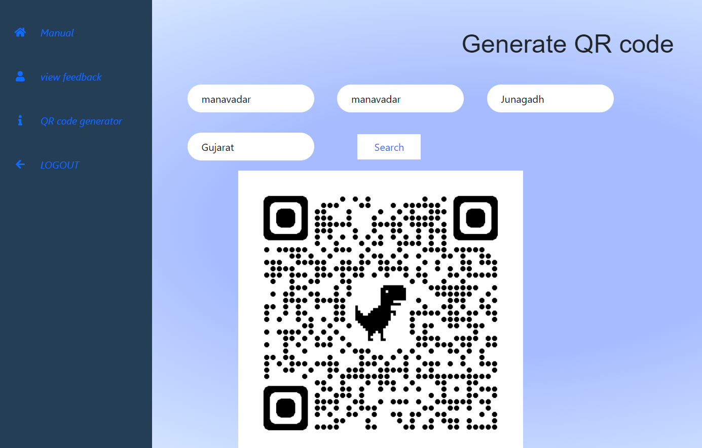 GitHub - Malay-Thakkar/QR-code-base-feedback-form: it is hackathon ...