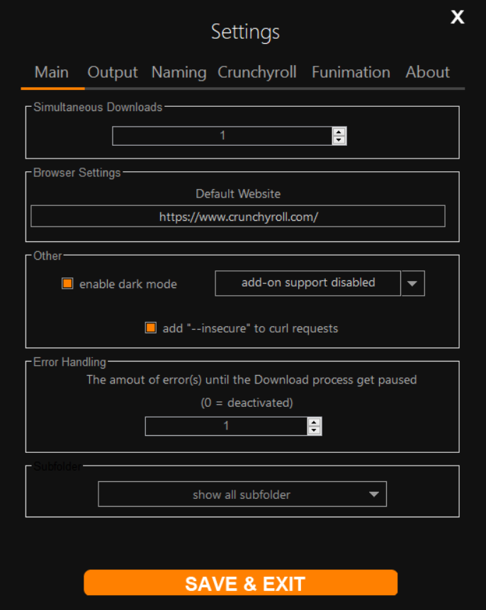 Different issues I am facing and improvement · Issue #771 · hama3254/Crunchyroll-Downloader-v3.0 ...