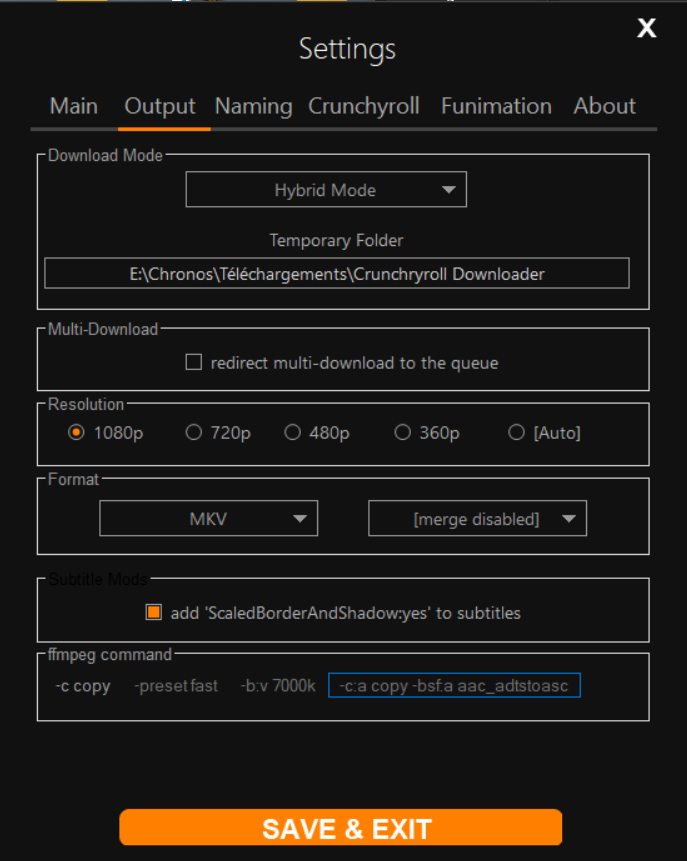 Different issues I am facing and improvement · Issue #771 · hama3254/Crunchyroll-Downloader-v3.0 ...