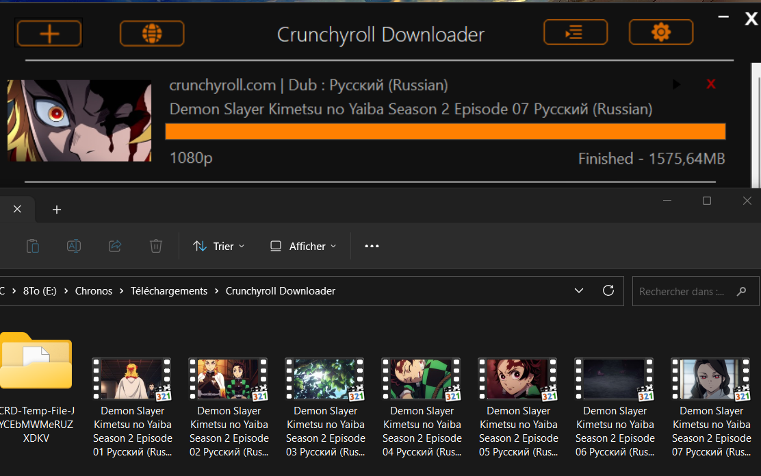 Different issues I am facing and improvement · Issue #771 · hama3254/Crunchyroll-Downloader-v3.0 ...