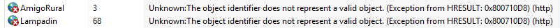 Error The Object Identifier Does Not Represent A Valid Object · Issue 785 · Win Acmewin Acme