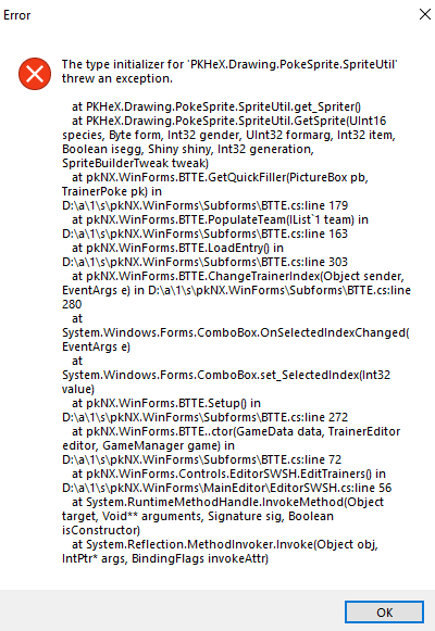 Unable to randomize trainer and wild encounter (PKMN Shield) · Issue #320 · kwsch/pkNX · GitHub
