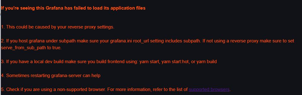 using nginx as a proxy does not work with Grafana 9.x.x · Issue #58383 · grafana/grafana · GitHub