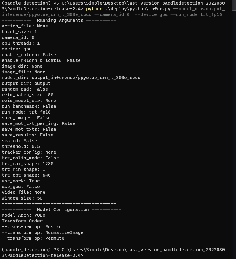 tensorRT 加速 ppyoloe-L 原生模型 失败 · Issue #6577 · PaddlePaddle/PaddleDetection · GitHub