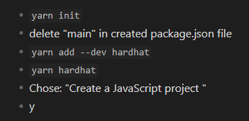 Lesson 6: Unable to initialize hardhat project correctly · smartcontractkit full-blockchain ...