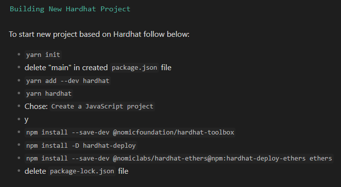 Lesson 6 Unable To Initialize Hardhat Project Correctly · Smartcontractkit Full Blockchain