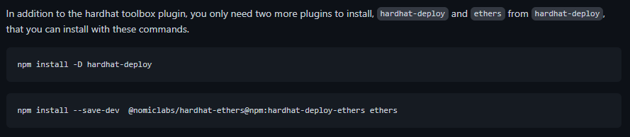 Lesson 6: Unable to initialize hardhat project correctly · smartcontractkit full-blockchain ...