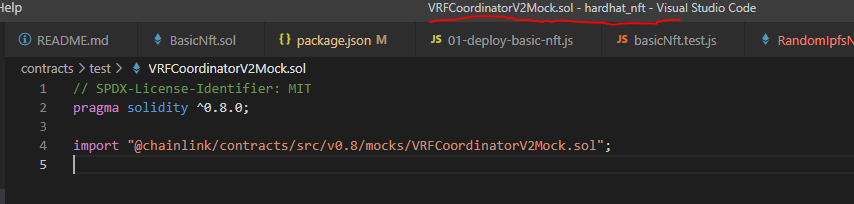 Lesson 14: Directory Name Strange Linting Error · smartcontractkit full-blockchain-solidity ...