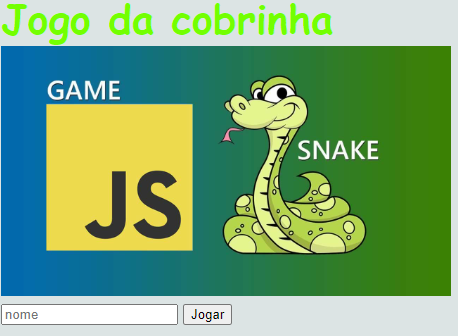 GitHub - Natalia-Frazao/Projeto-de-jogo-snake-game-js: primeiro projeto ...