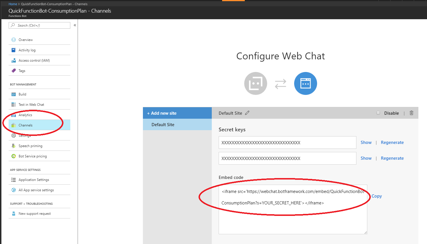 Bot Framework Nodejs unable to connect bot after deployment on azure · Issue #1139 · microsoft ...