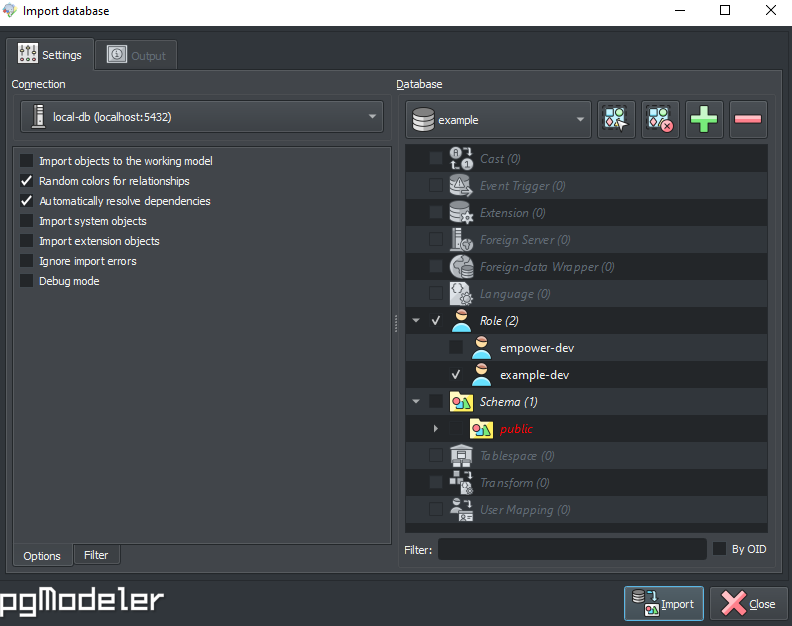 Diff Issues - Process Freezes with 1.0.0 · Issue #1742 · pgmodeler/pgmodeler · GitHub