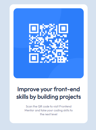 GitHub - DanielTelesR/QR-code-component: Frontend Mentor Challenge