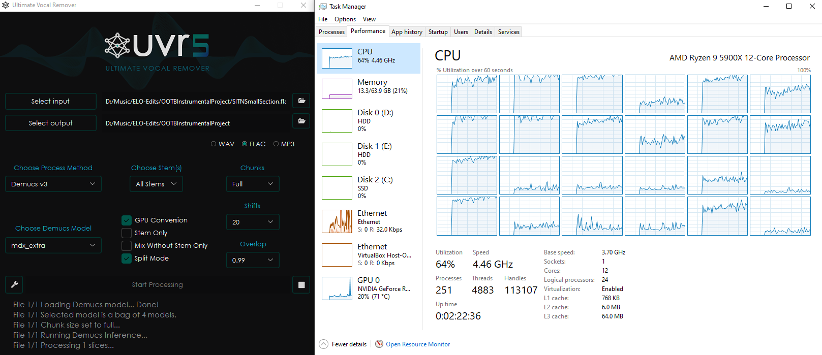 Gpu Not Being Utilized · Issue 249 · Anjok07ultimatevocalremovergui · Github