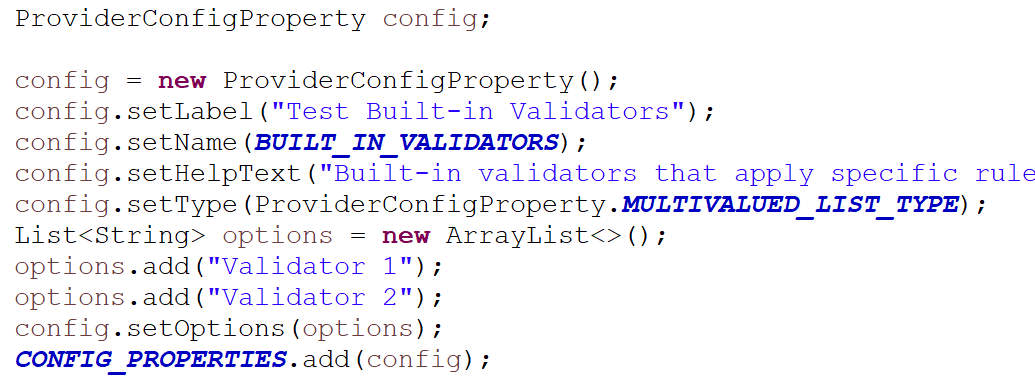 ProviderConfigProperty.MULTIVALUED_LIST_TYPE not working in FormAction · Issue #22937 · keycloak ...
