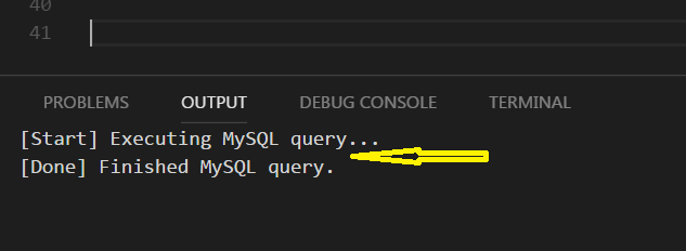 Question: How to disable or move "Results" window · Issue #34 · formulahendry/vscode-mysql · GitHub