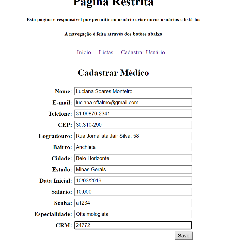 GitHub - GabrielSiqueira1/InStyle_Medica: Aplicação Web utilizando ...