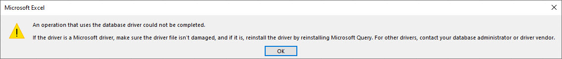 Dax Studio - Export linked file to excel gives error · DaxStudio DaxStudio · Discussion #1096 ...