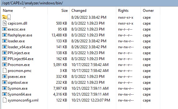 CapeV2 Sysmon Auxilary Module - Cannot execute auxiliary module Sysmon · Issue #1214 ...