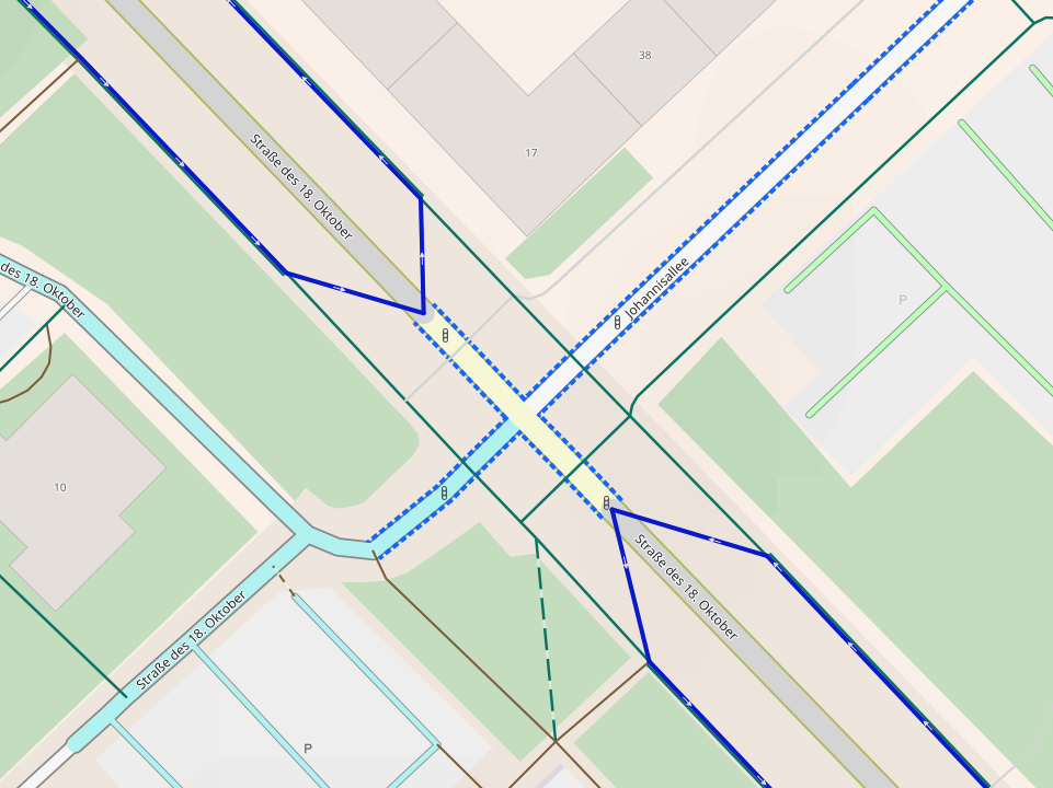 Start rendering of cycleway at the edge of the road · Issue #619 · cyclosm/cyclosm-cartocss ...