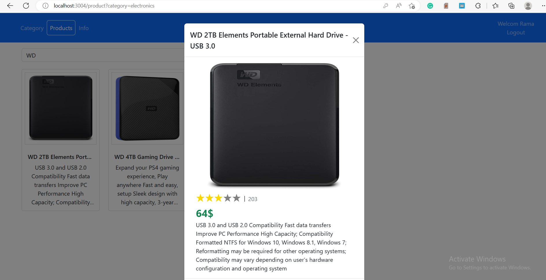 GitHub - Rama1972001/React-Project-Store-