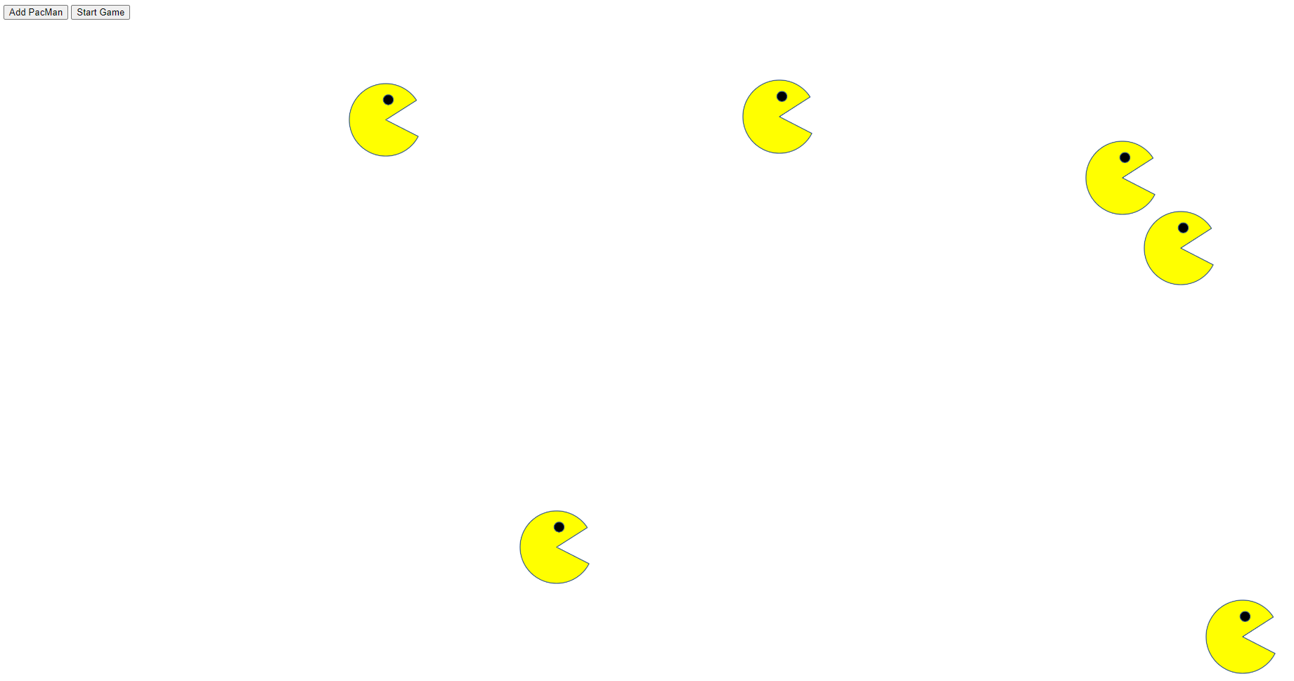 GitHub - JCoyleDev/PacMenExercise: The goal of the PacMen exercise was to create a simple game ...