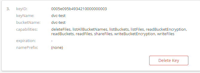 BackBlaze B2 permission error · Issue #7372 · iterative/dvc · GitHub