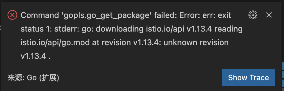 Error "panic: runtime error: invalid memory address or nil pointer dereference" when using istio ...