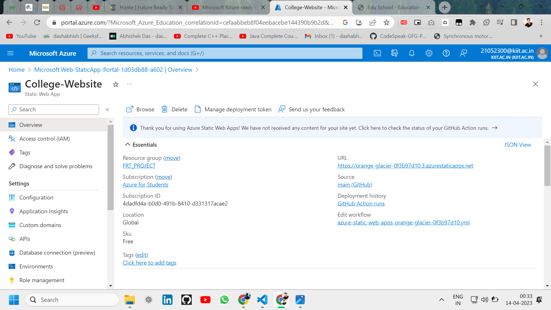 GitHub - Abhishdas/Final-Project-FRT: Here, i have created a Edu School Web app named College ...
