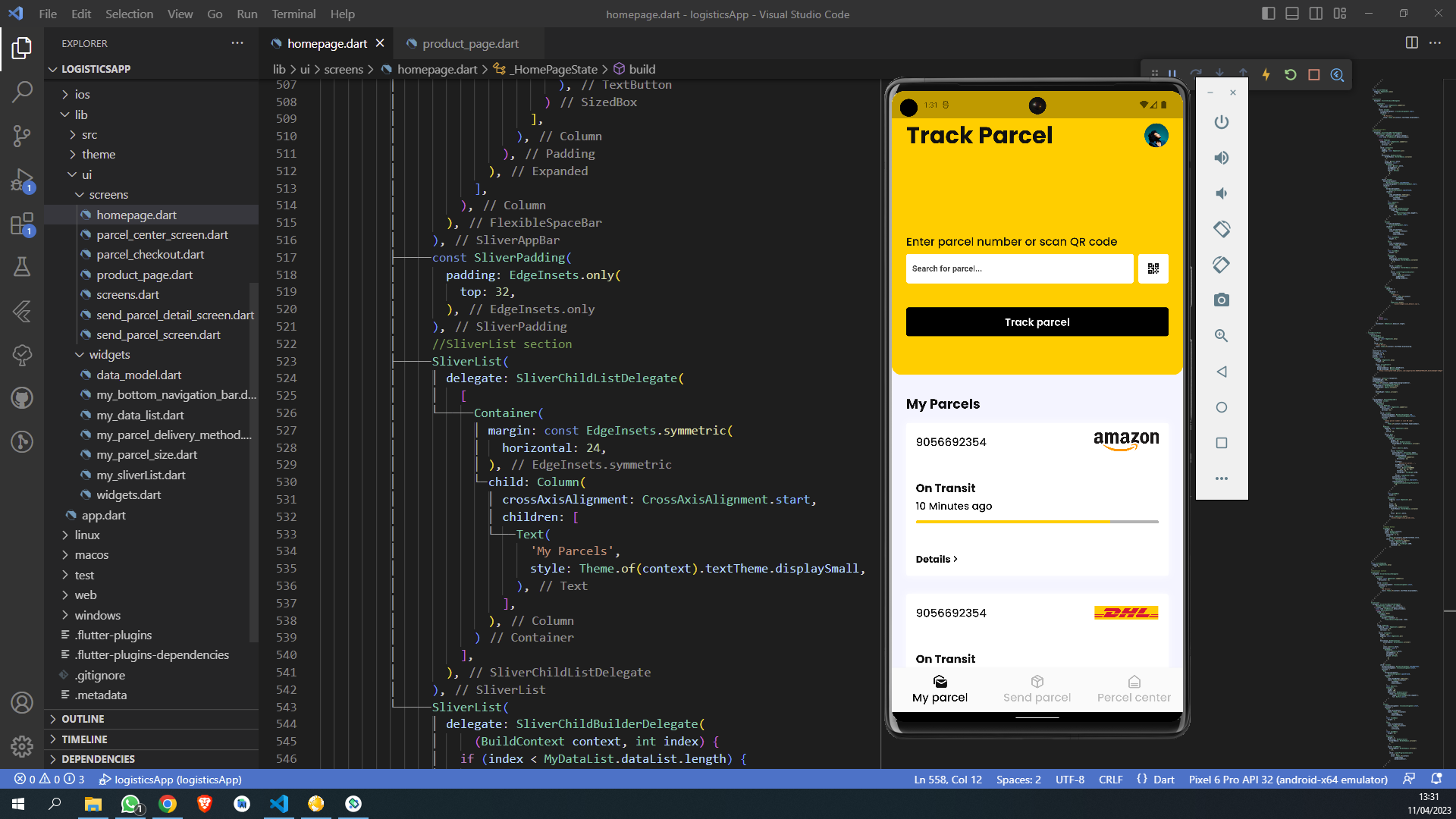 GitHub - abiodunosagie/logisticsApp