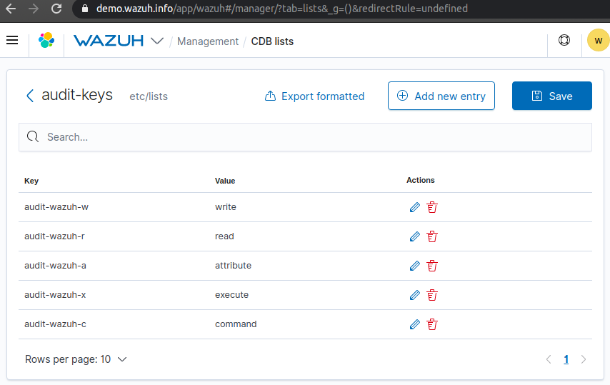 Error 500 on Export formatted CDB list · Issue #2692 · wazuh/wazuh-dashboard-plugins · GitHub
