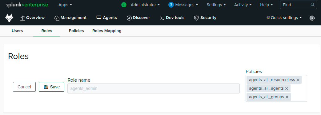 CRUD operations for Roles · Issue #1151 · wazuh/wazuh-splunk · GitHub