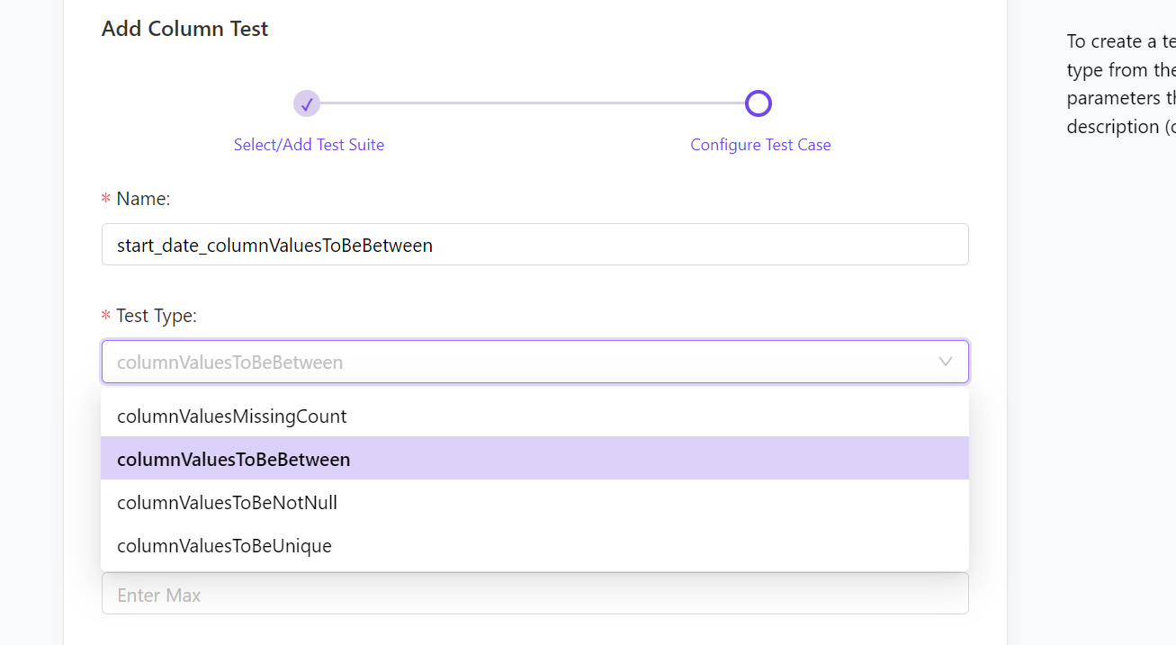 timestamp/datetime column don't support value between · Issue #9656 · open-metadata/OpenMetadata ...