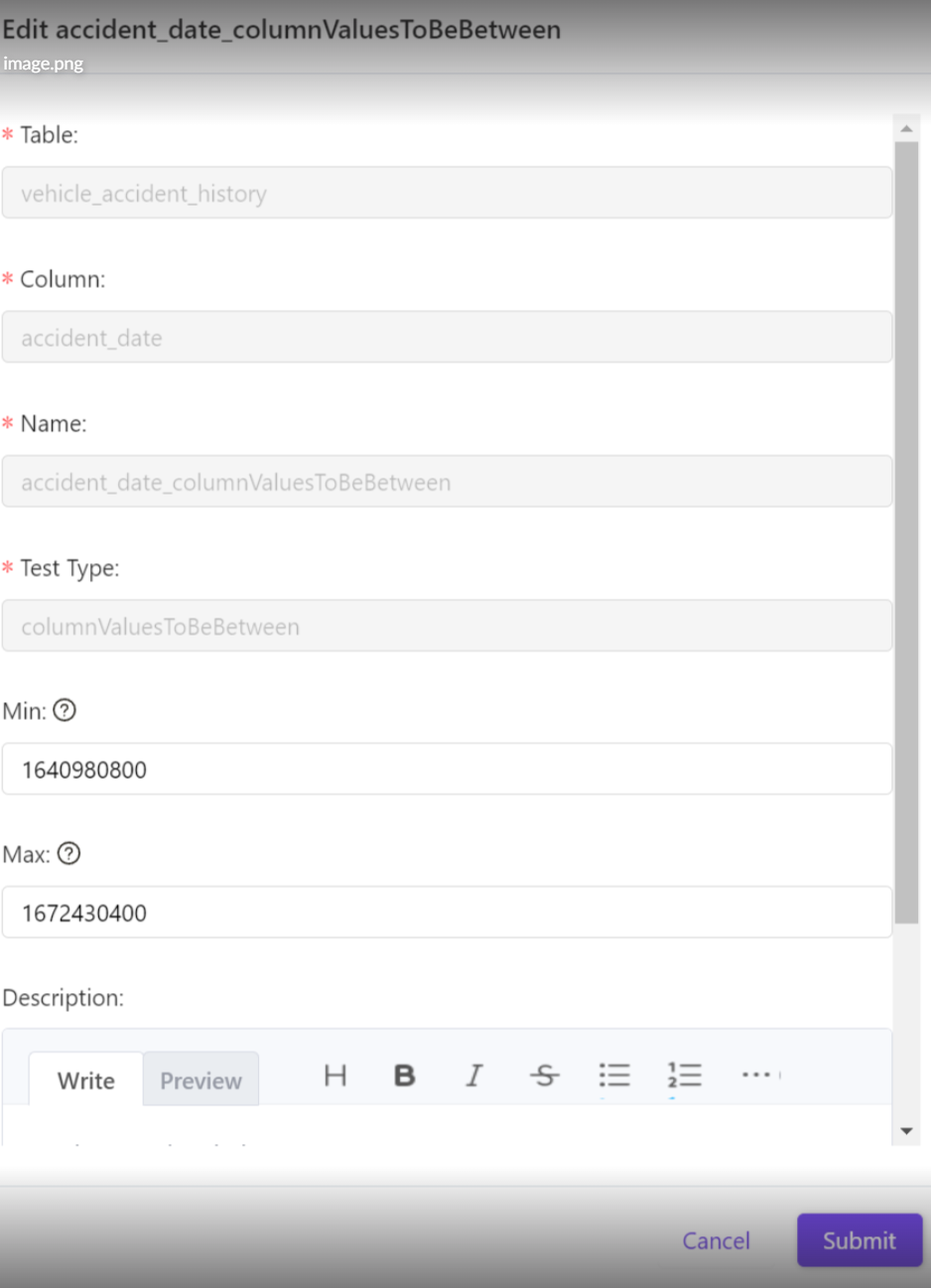 timestamp/datetime column don't support value between · Issue #9656 · open-metadata/OpenMetadata ...
