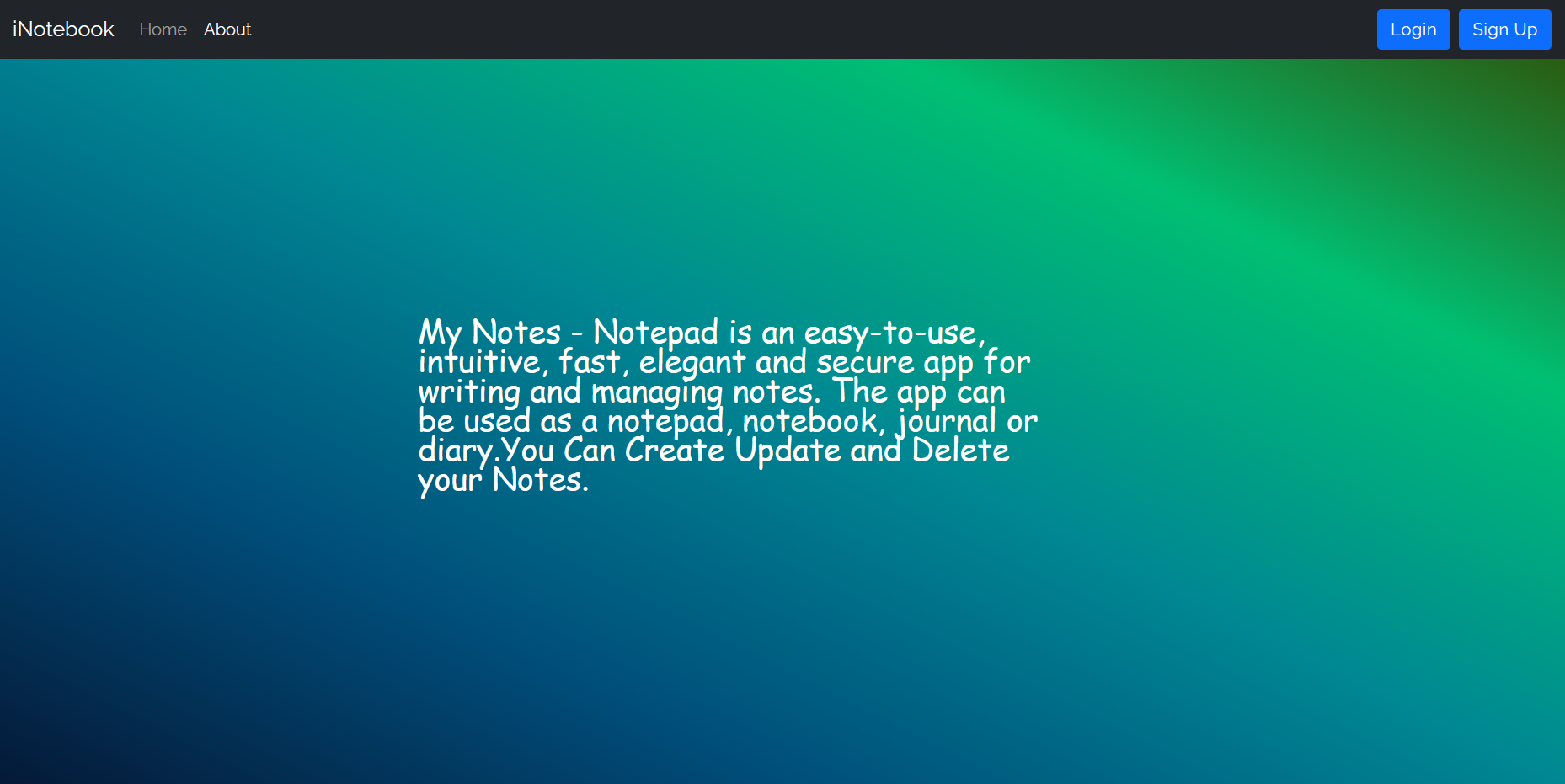 GitHub - shivampatidar887/iNoteBook