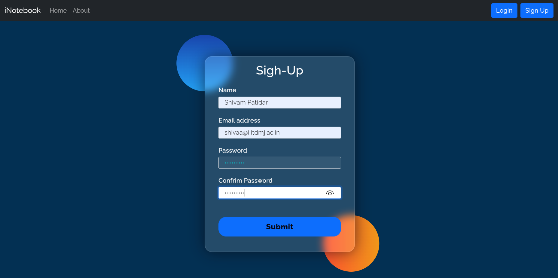 GitHub - shivampatidar887/iNoteBook