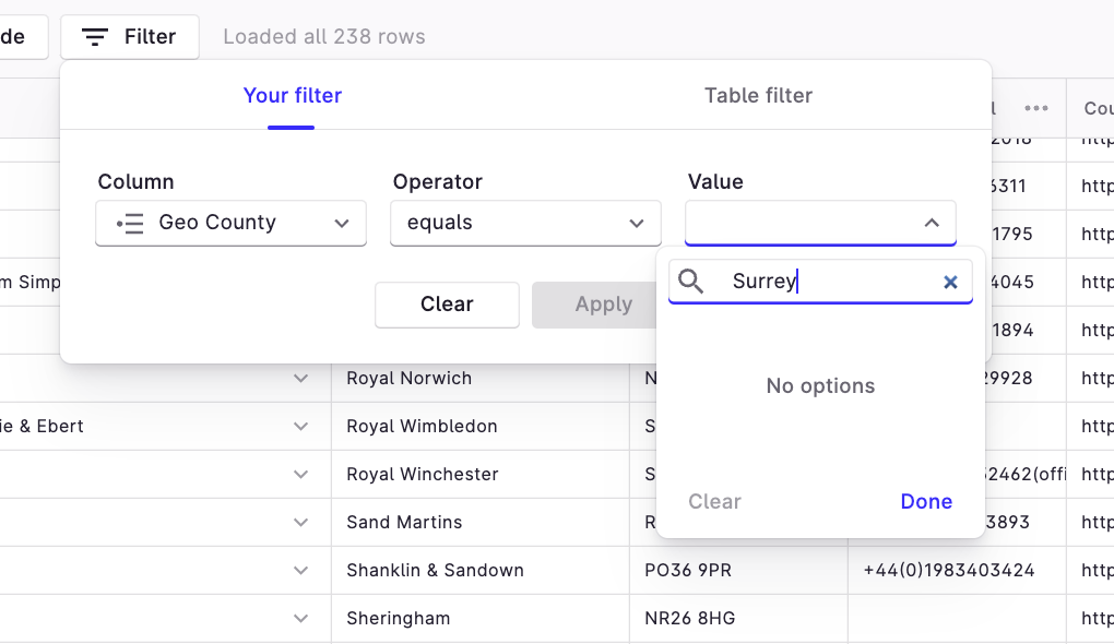 Column filtering does not work · rowyio rowy · Discussion #878 · GitHub