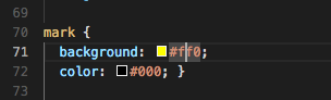 Diff view is able to edit color codes in CSS / SCSS files · Issue ...