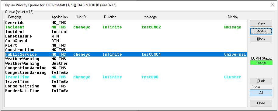 Add Flush button to VMS Queue window · Issue #27 · WSDOT/TMC-Web-Apps ...